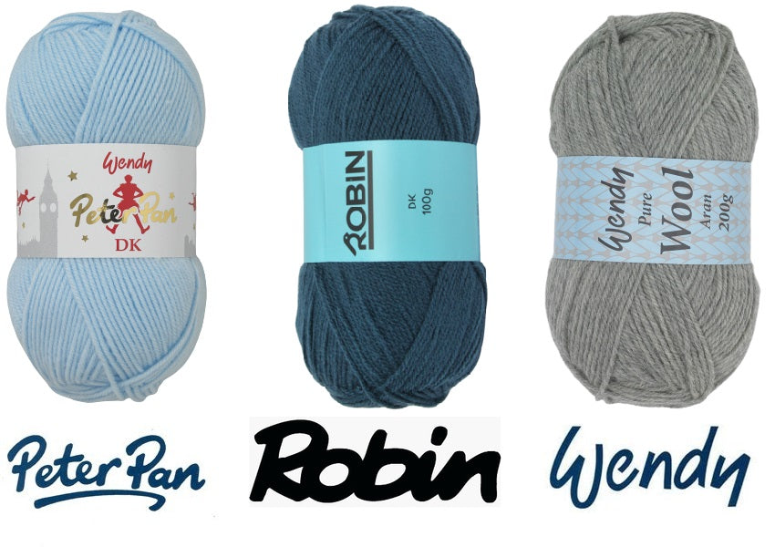 Robin, Wendy and Peter Pan yarns are back! – My Wool Shop